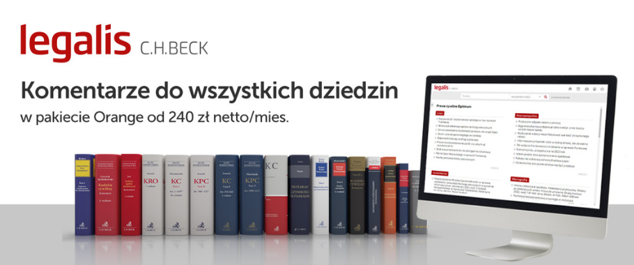 Pakiet Orange - wykaz publikacji - Legalis